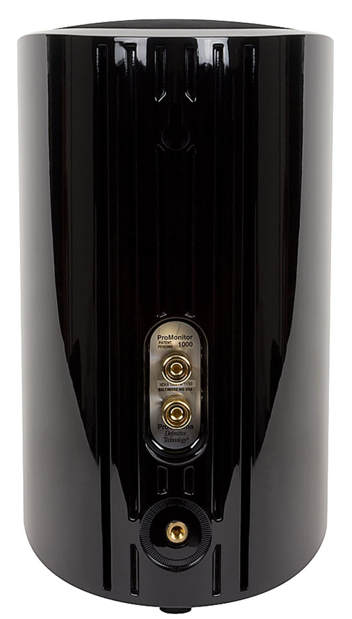 Definitive Technology ProMonitor 1000 BLK Bookshelf Speaker (Black)